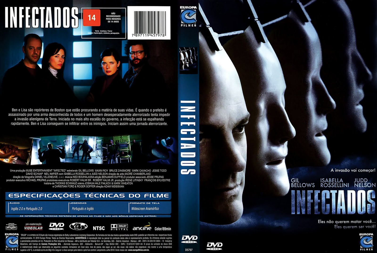 CAPAS DVD-R GRATIS: Infectados (2013)