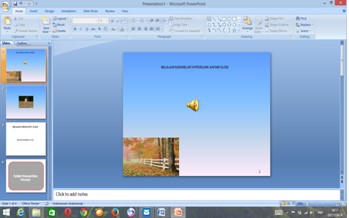 Cara Menyisipkan Gambar, Audio dan Video pada Ms Powerpoint