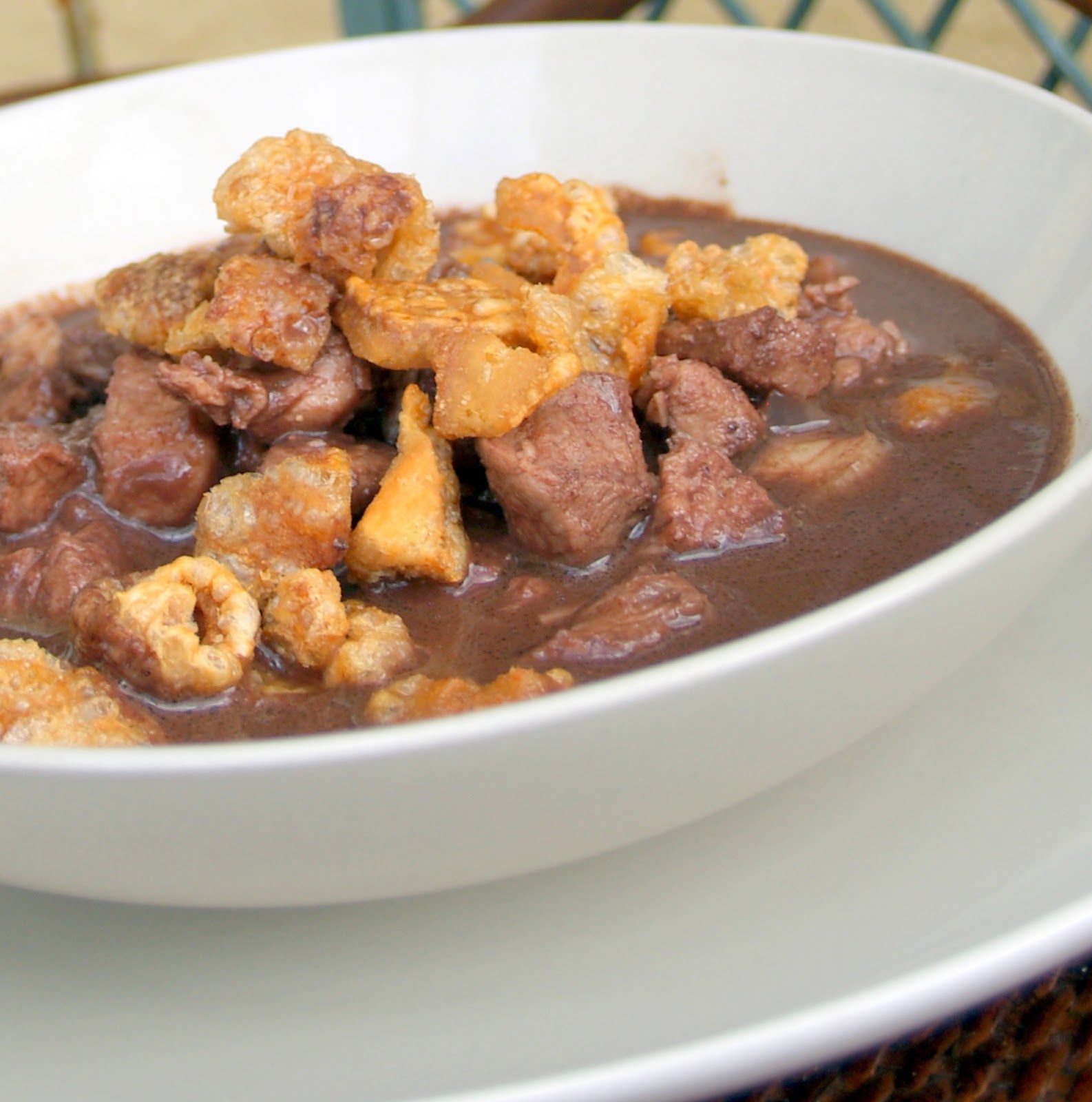 SKIP TO MALOU: Crispy Dinuguan