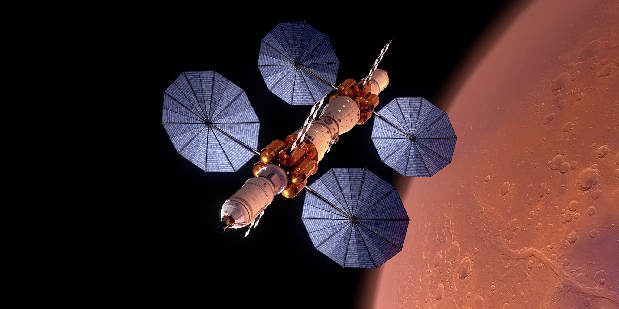 Lockheed Martin's Mars Base Camp concept | human Mars