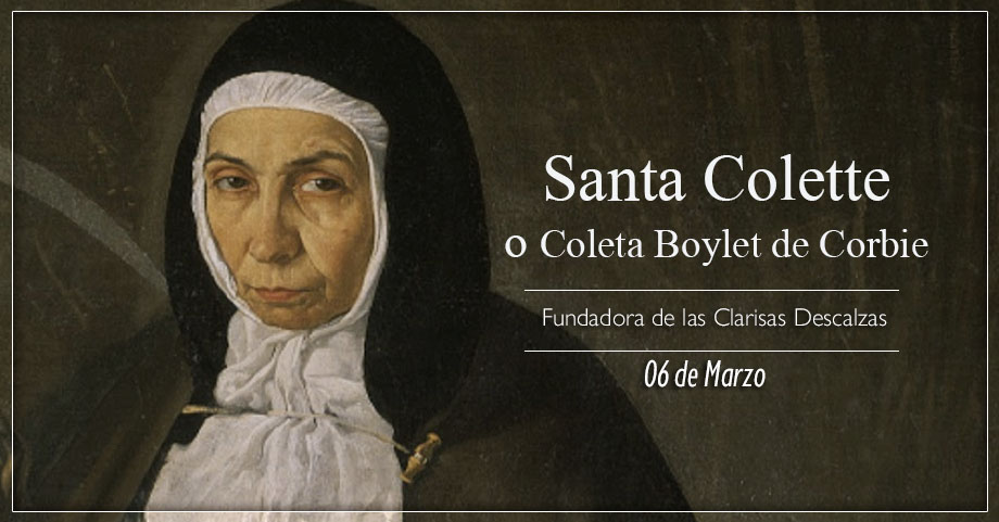 Reflexiones Cristianas: Santa Colette
