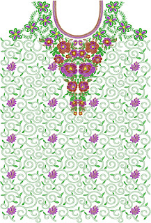 EmbDesignTube: Multi-Sequin Neck mix Collection Embroidery Designs