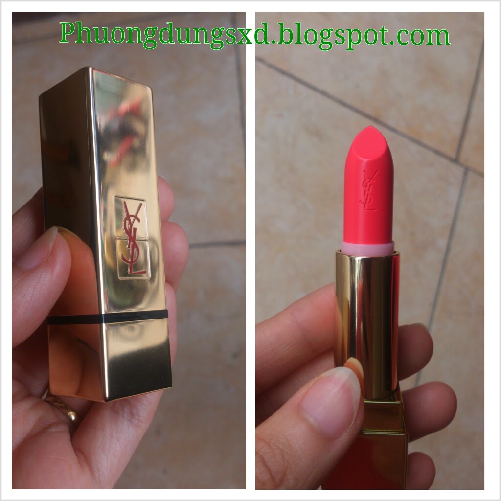 {Review} Son YSL Rouge Pur Couture #52- Hot or Hype - Review mỹ phẩm ...