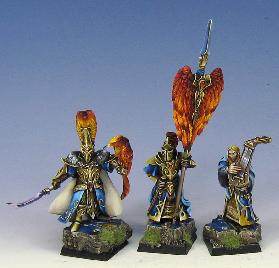 James Wappel Miniature Painting: Gamezone High Elf Archers