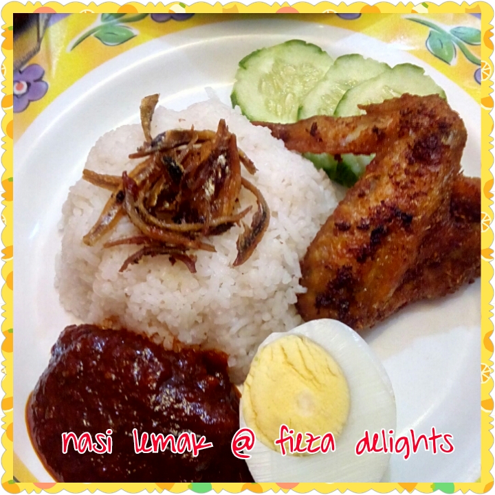 NASI LEMAK SIMPLE YANG PASTI SEDAP