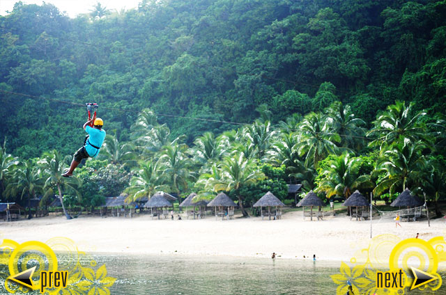 Philippine Accommodation ~ Twin Rock Beach Resort