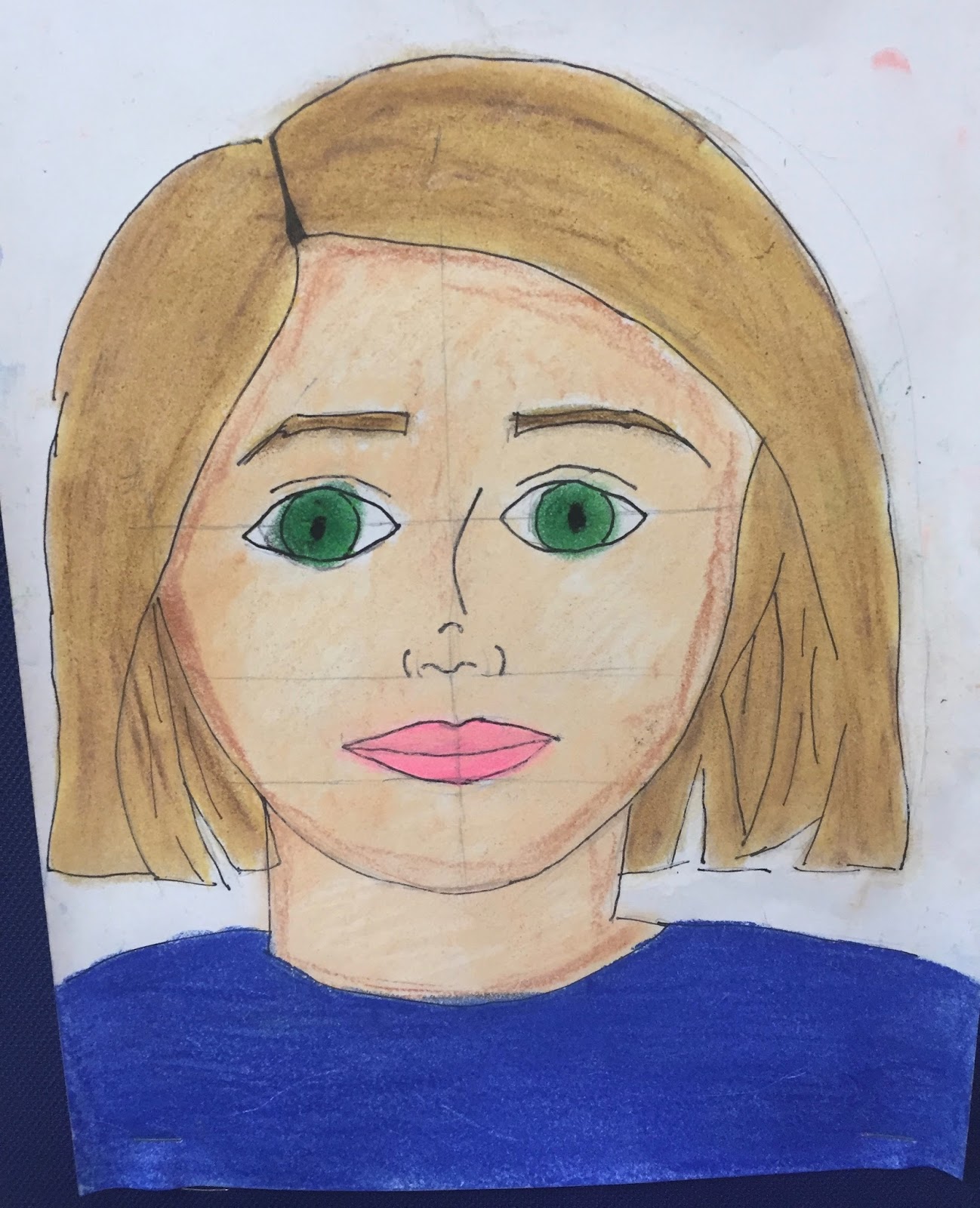 Grandville Elementary ART: 6th Grade Portraits