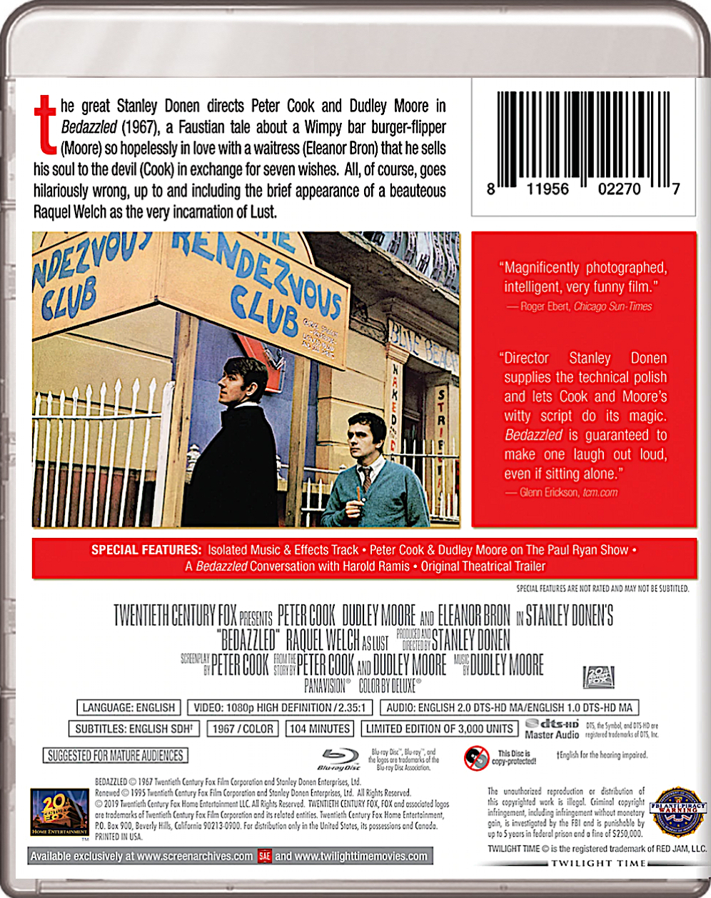 blu-ray and dvd covers: TWILIGHT TIME LIMITED EDITION SERIES BLU-RAYS ...