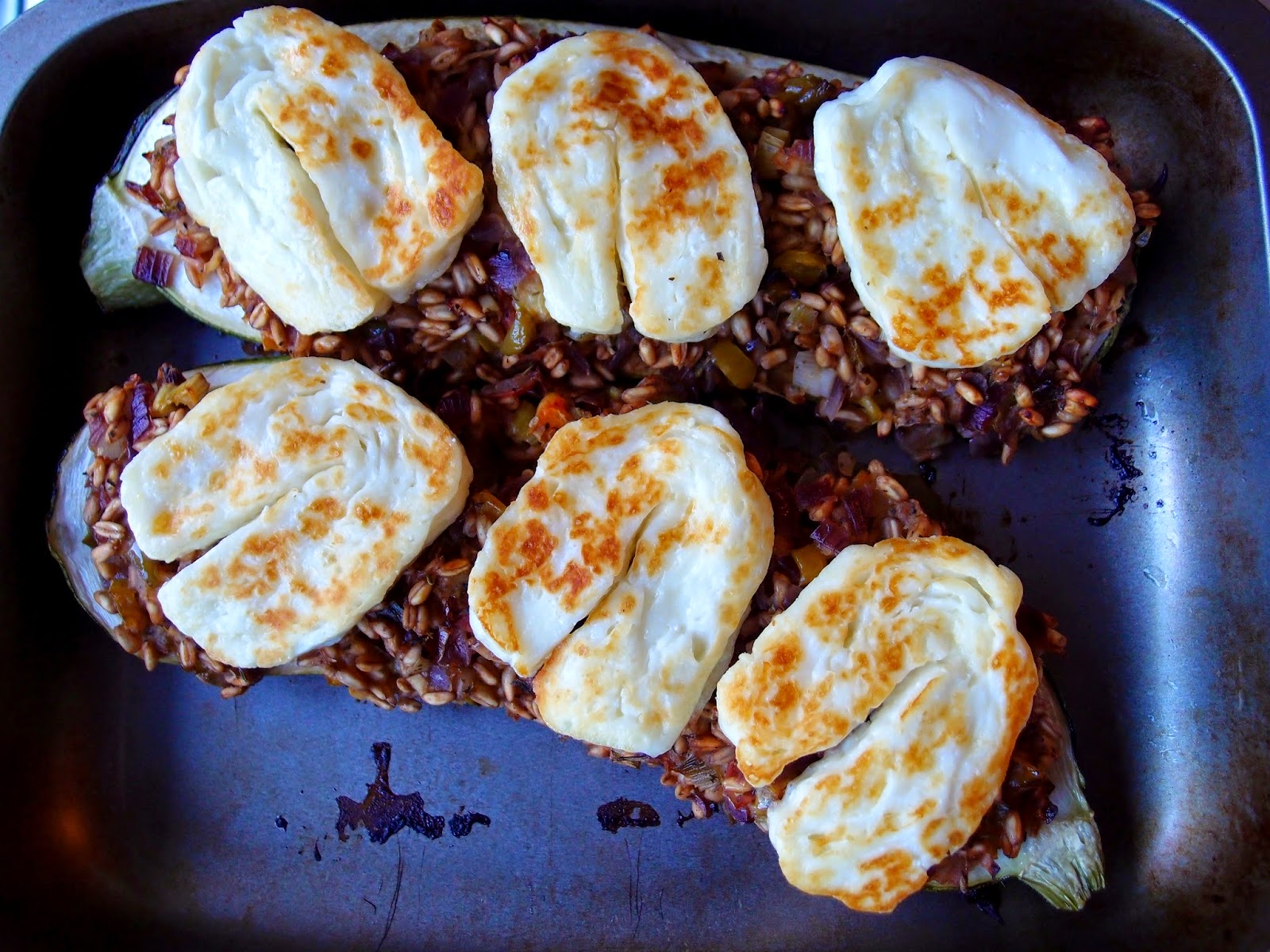 The VegHog: Stuffed marrow