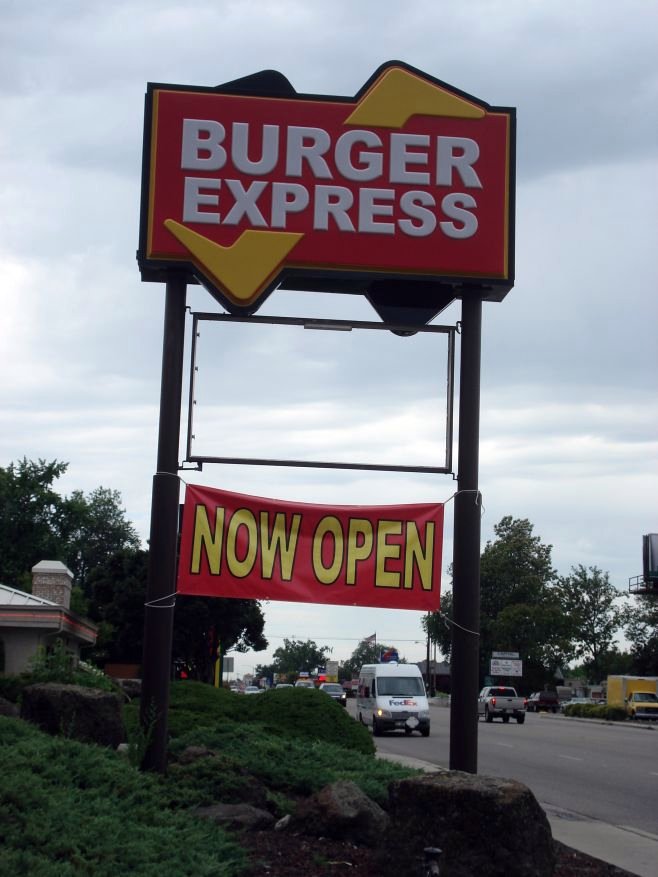 Treasure Valley Treats and Tragedies: Burger Express (CLOSED)