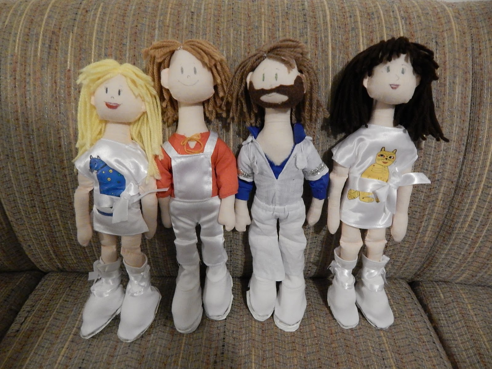Eleonore's Mini ABBA Dolls