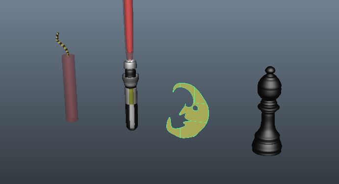 Pier-Luc Simard: modelisation d'objets simples