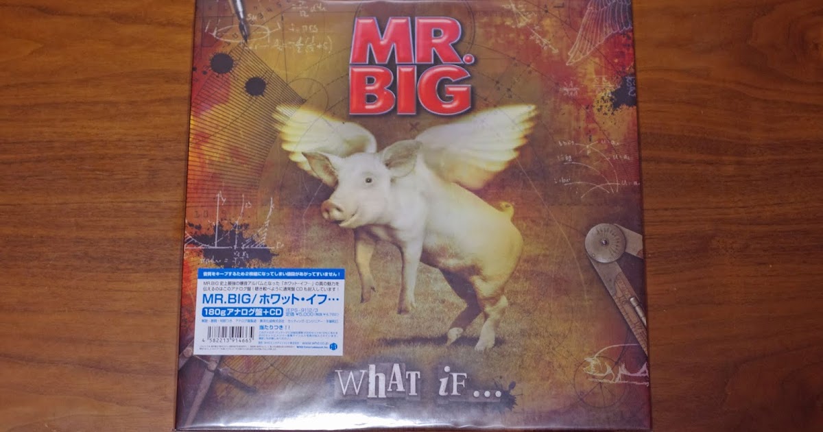 Mr. Big WHAT IF... のレコード版を購入