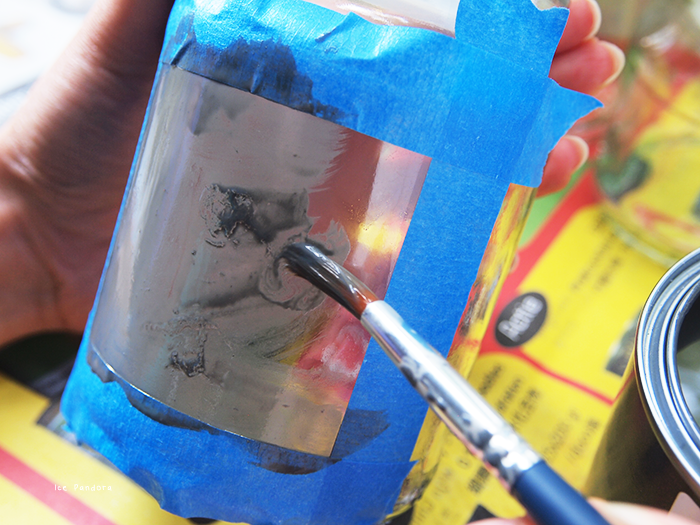 DIY: chalkboard glass jars