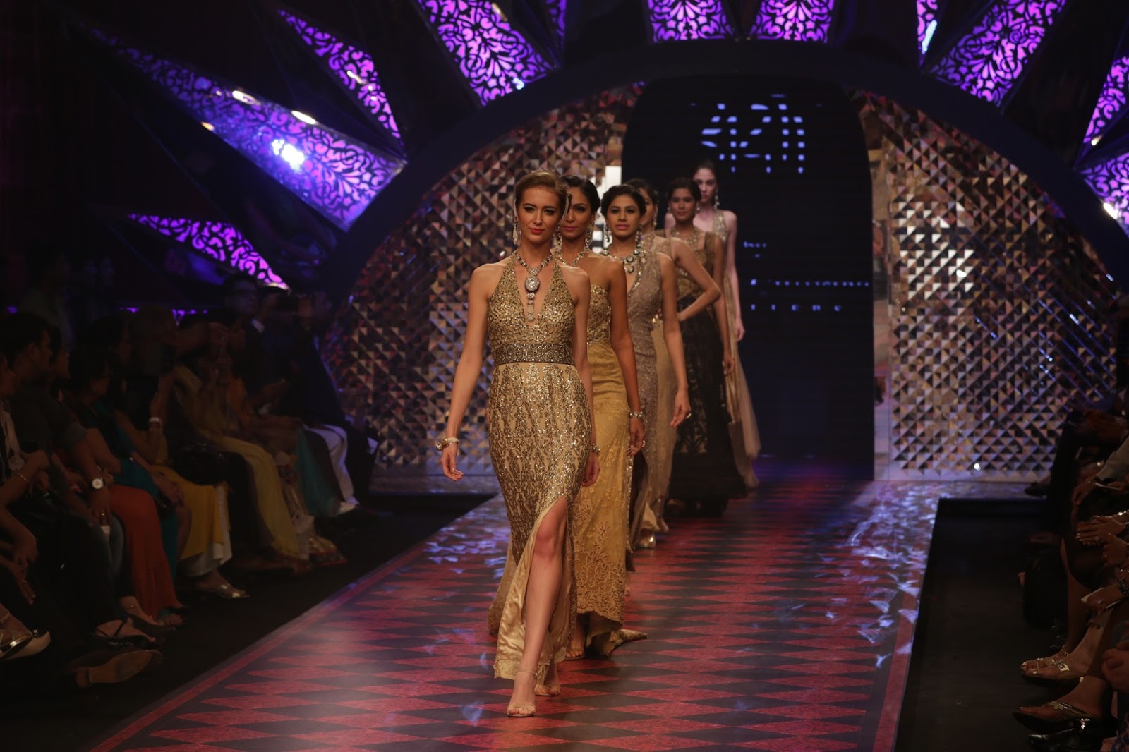 Actress Ramp Walk at IIJW 2015 Event Stills