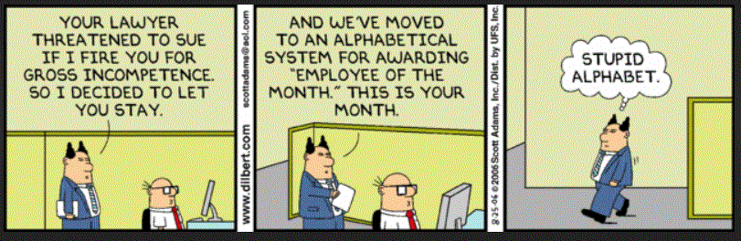 Employee Recognition Dilbert