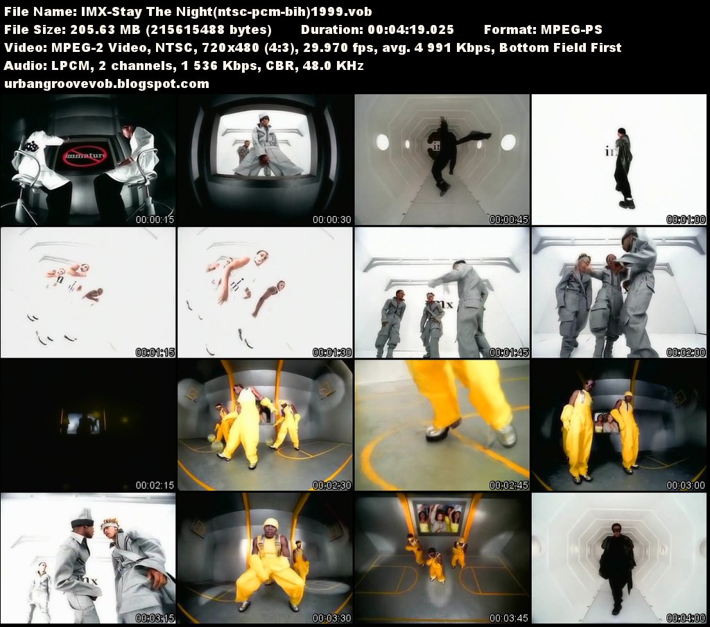 Urban Groove Vob Collection: Imx - Stay The Night (1999)