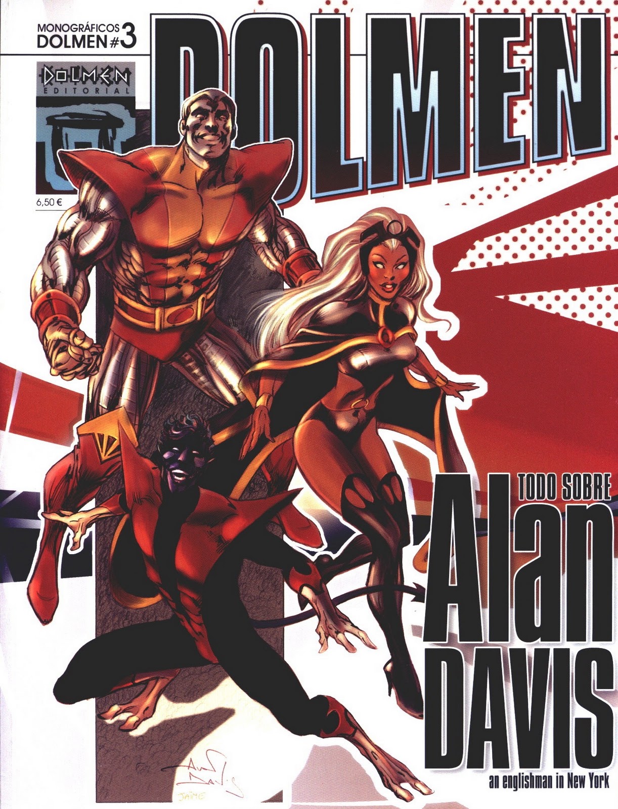 The Unpublished X-Men: Dolmen - Alan Davis