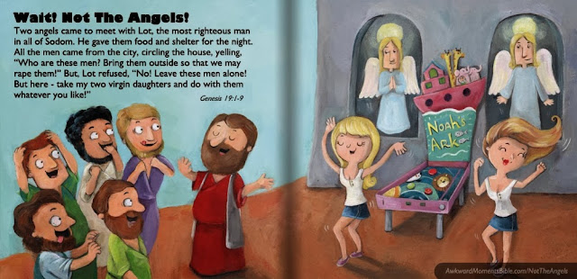 NasBank Blog: New Bible Book Is 'Awkward' on Purpose; Illustrations ...
