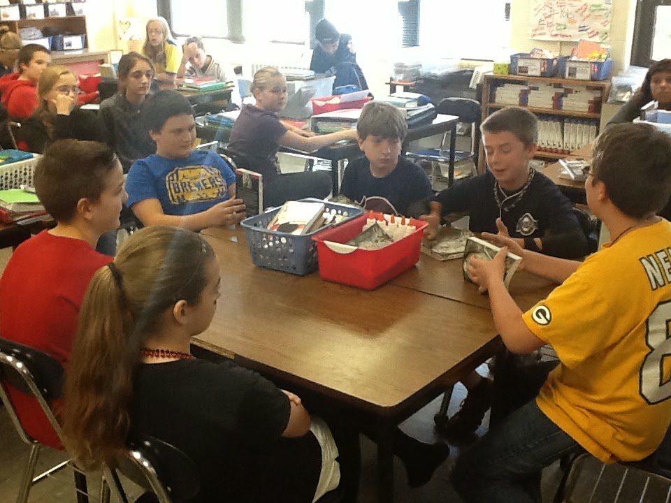 Life in 4B...: SL.7.1 - Fishbowl Discussion Activity