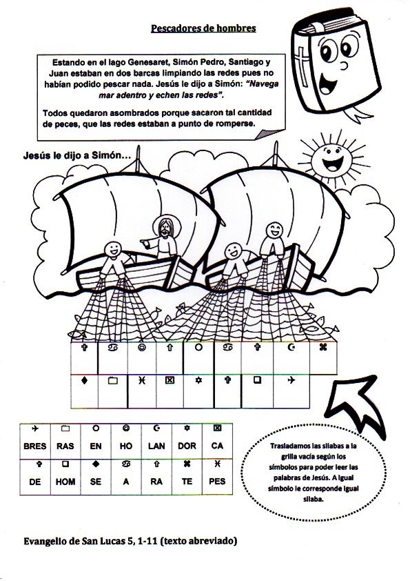 La Catequesis (El blog de Sandra): Recursos Catequesis Jesús Pescador ...