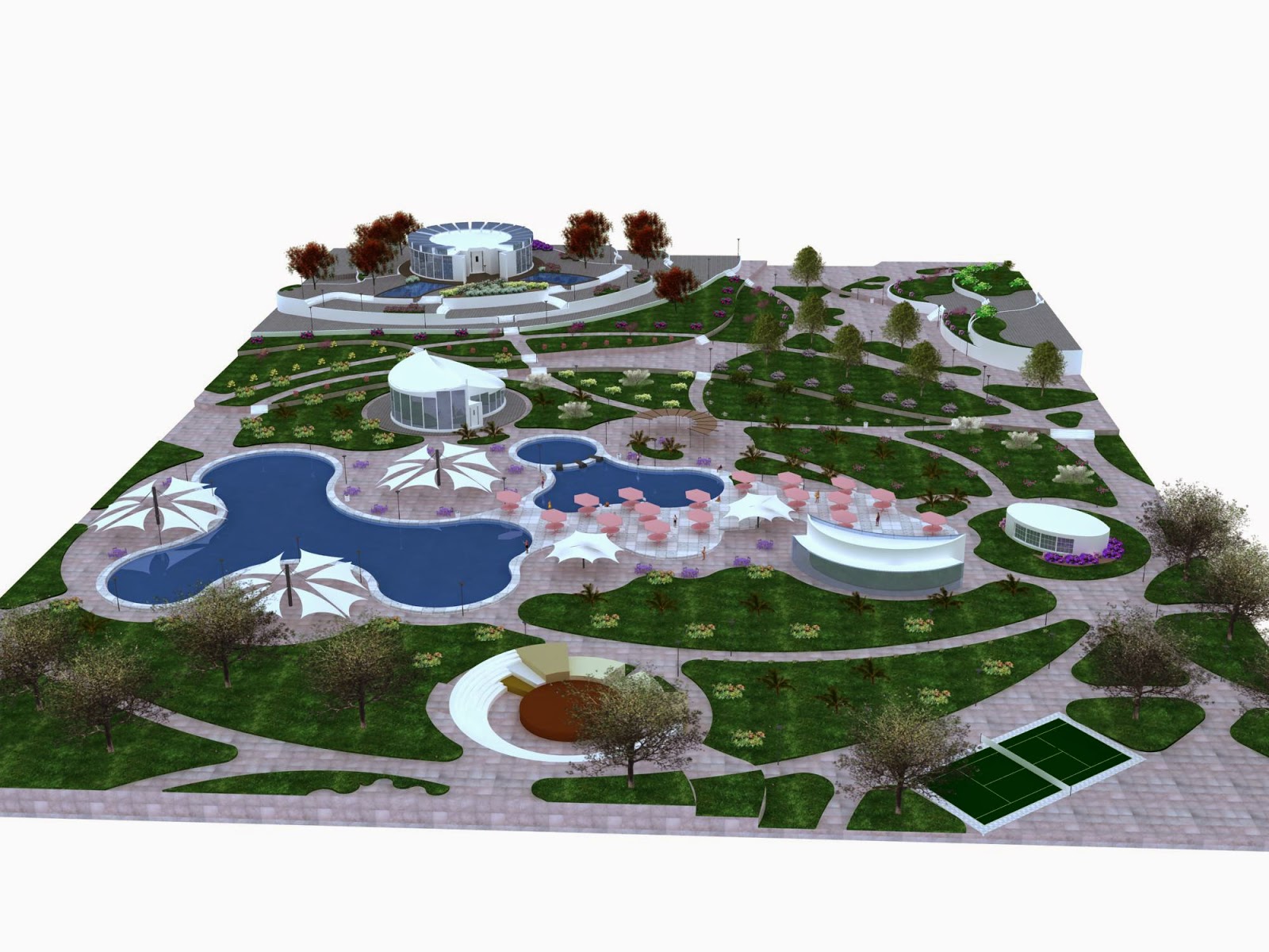 Panorama Peyzaj: Peyzaj Modelleme Örnekleri 1