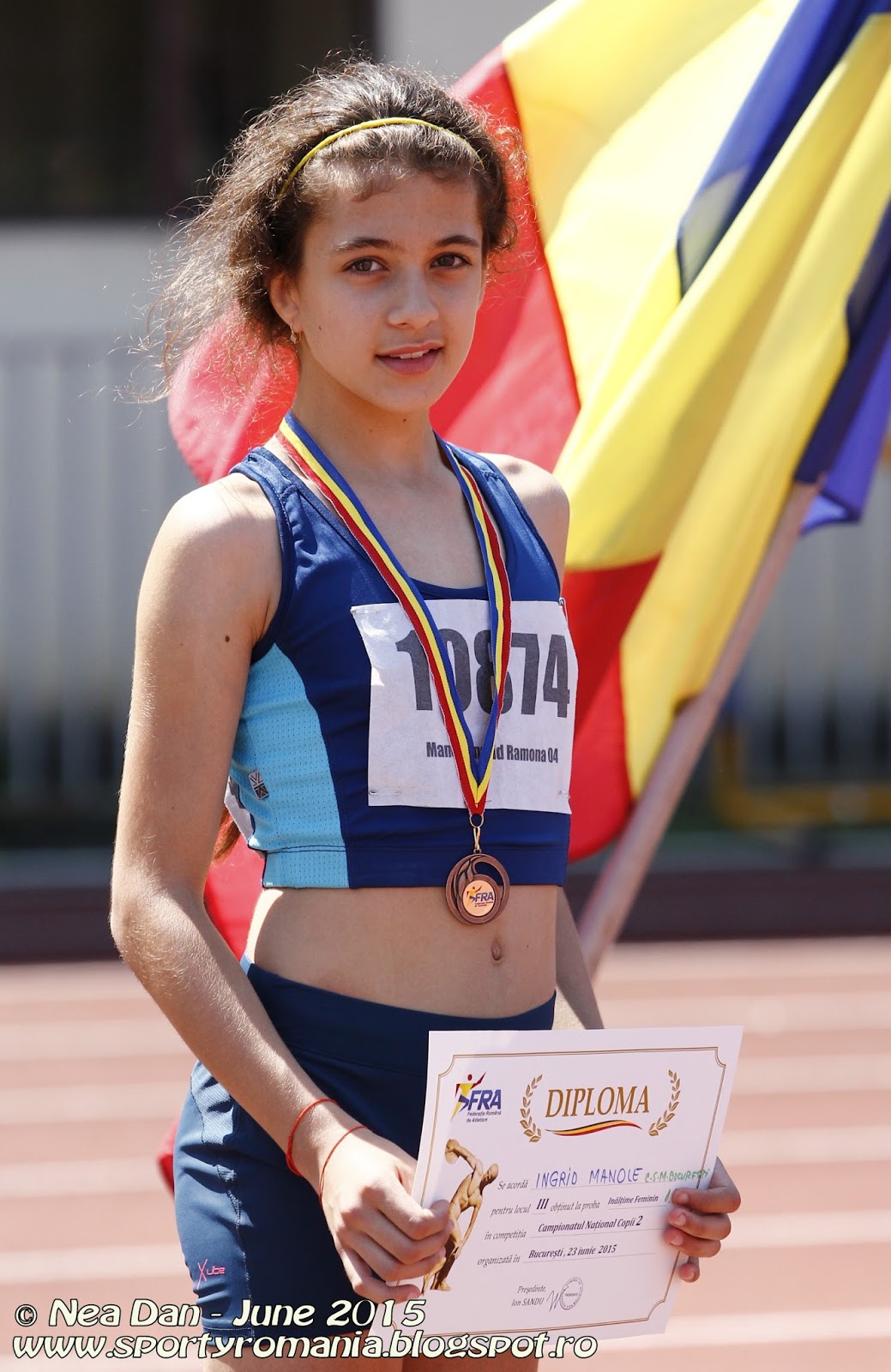 Sporty Romania: 2015 - June 23 - Track & Field - U12 Children Romanian ...