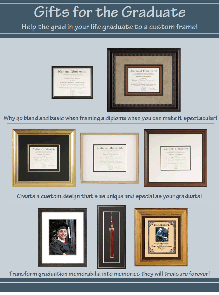 The UP's most creative frame shop: Framing for the New Graduate