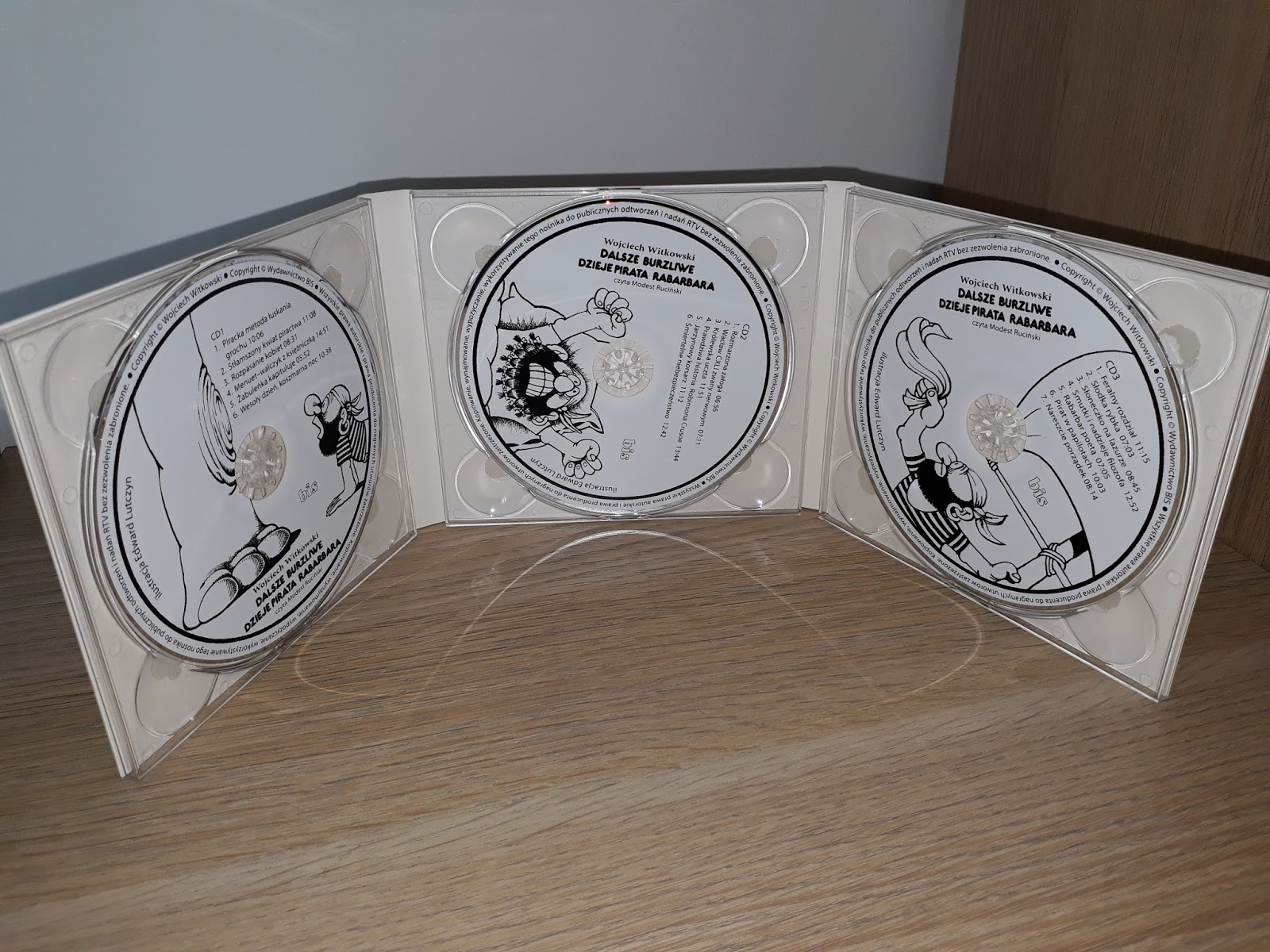 Dalsze burzliwe dzieje pirata Rabarbara - Audiobook Wydawnictwa Bis