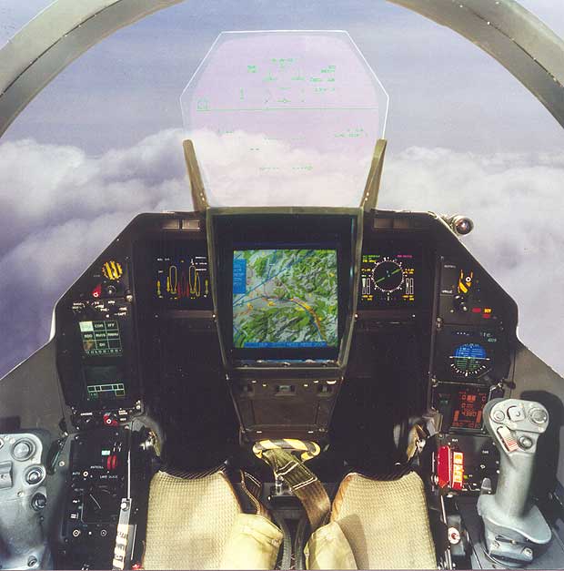 Fighter Jet: Dassault Rafale Cockpit