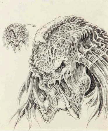 Terrifying PREDATOR 2 Concept Art by Mark "Crash" McCreery and John ...