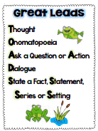 Fabulous in Fifth!: Great Leads and Endings Posters