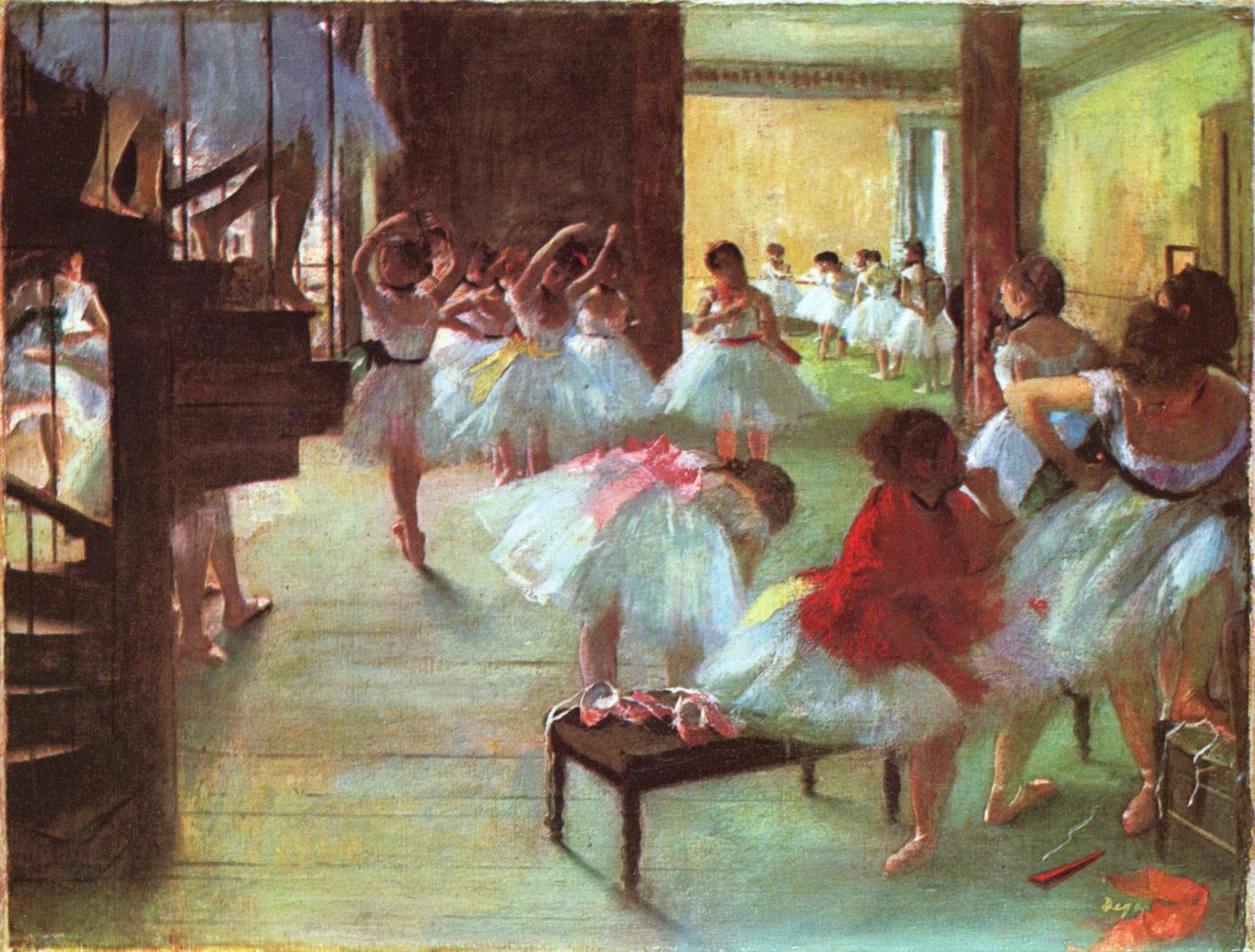 violetas: EDGAR DEGAS - IMPRESIONISMO