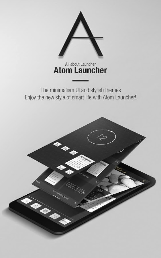SoftTechInformed: [Android App Review] Atom Launcher: A Simple Elegant Launcher