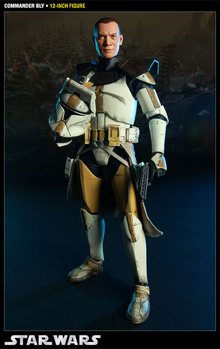 VERTO'S TOYZ: IN STOCK Sideshow Star Wars Commander Bly 1/6 scale
