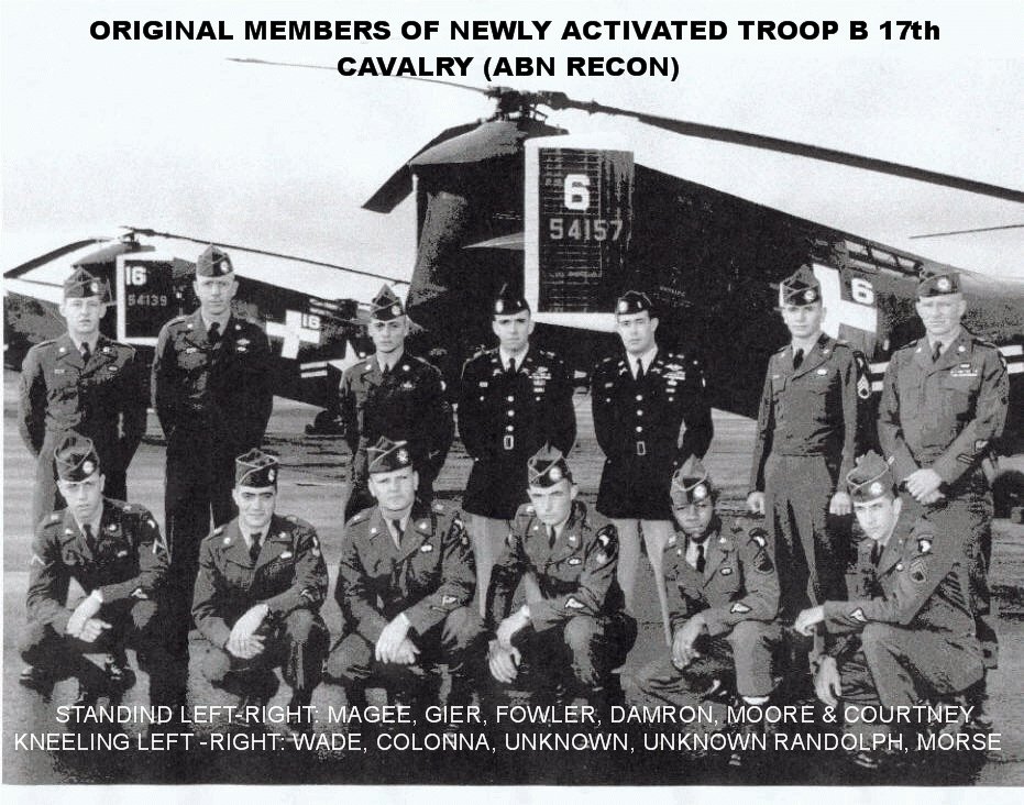 Banshee BLOG: B Troop 17th Cavalry, 1957
