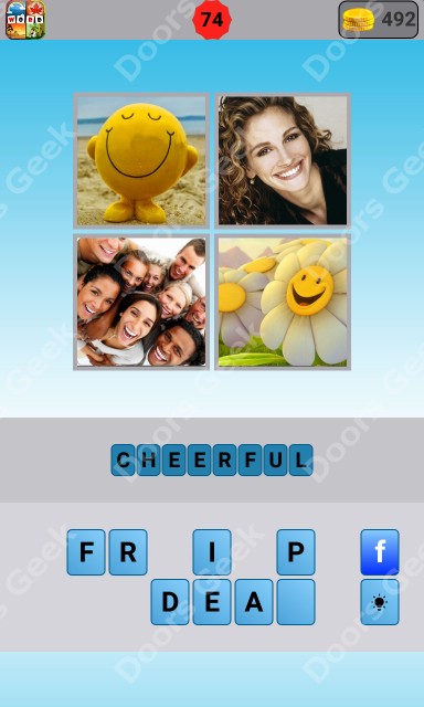 The New: 4 Pic 1 Word Level 74 Answer ~ Doors Geek