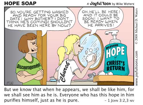 LITTLE WHITE CHURCH IN NOTTAWA: Christian Cartoons