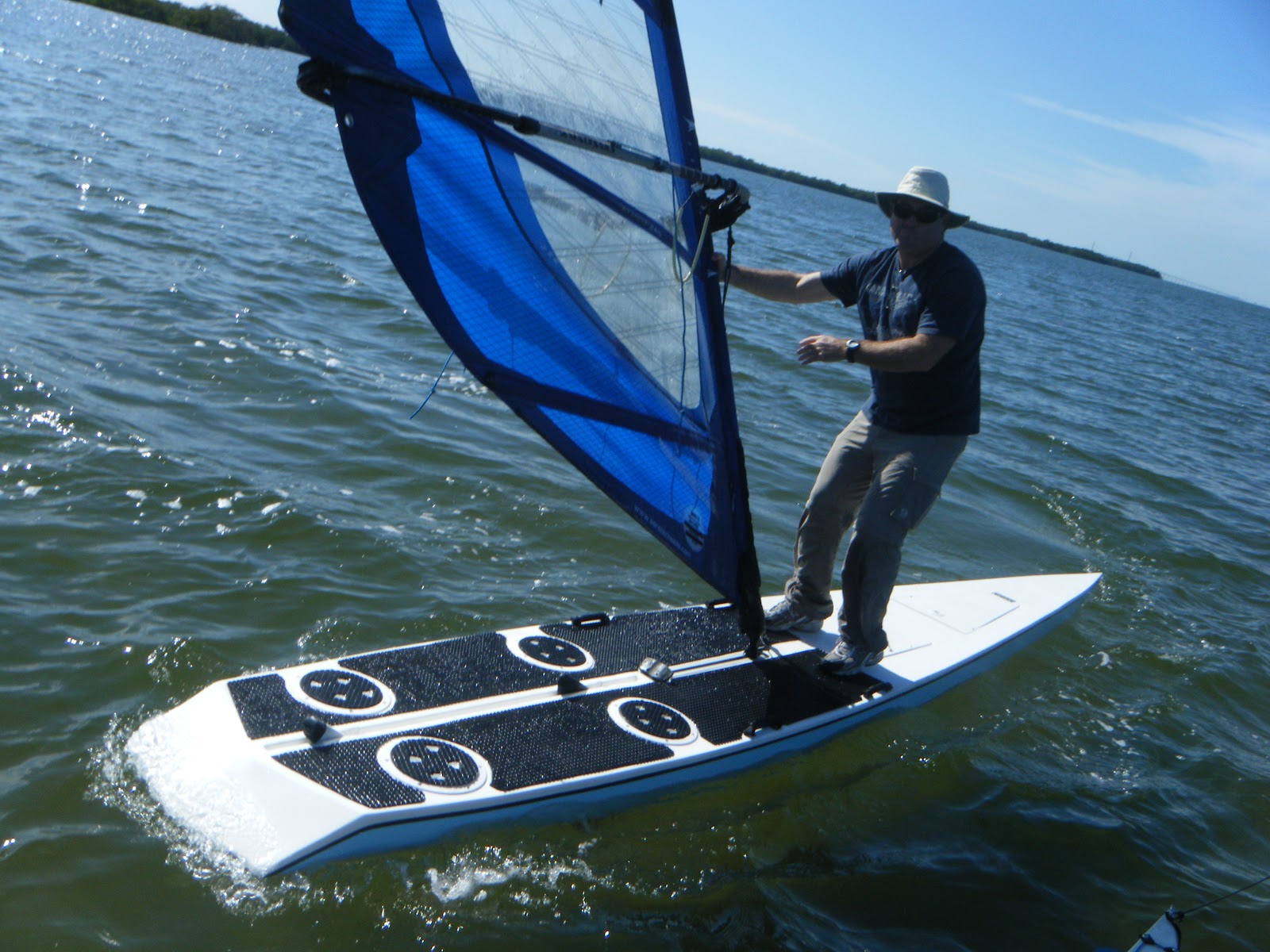Raceboard windsurfing