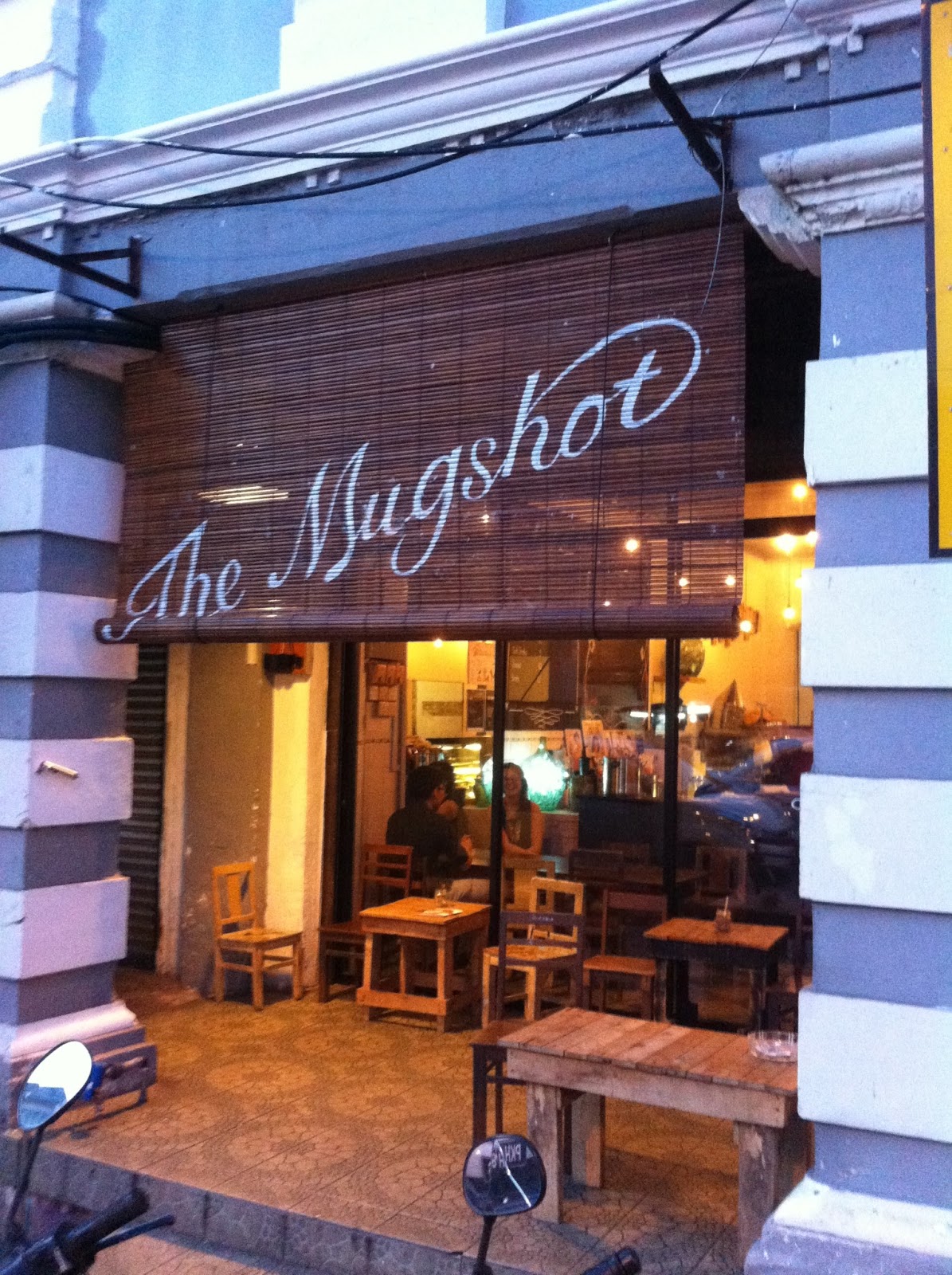 Our Journey : Penang Chulia Street - The Mugshot Cafe