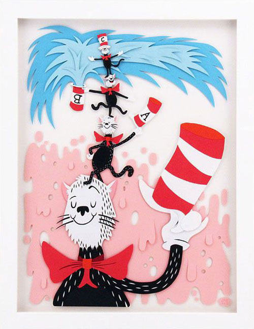 My Owl Barn: Papercut 3D Illustrations by Jared Andrew Schorr