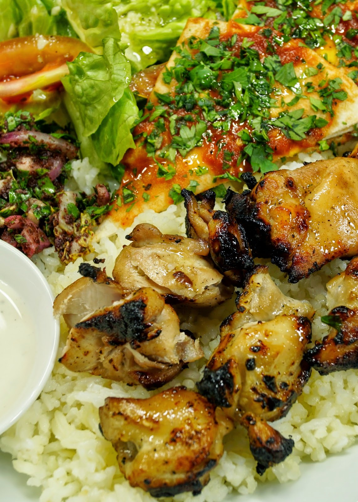 Food Notebook: Kebob Platters at Mezze & Kebobs