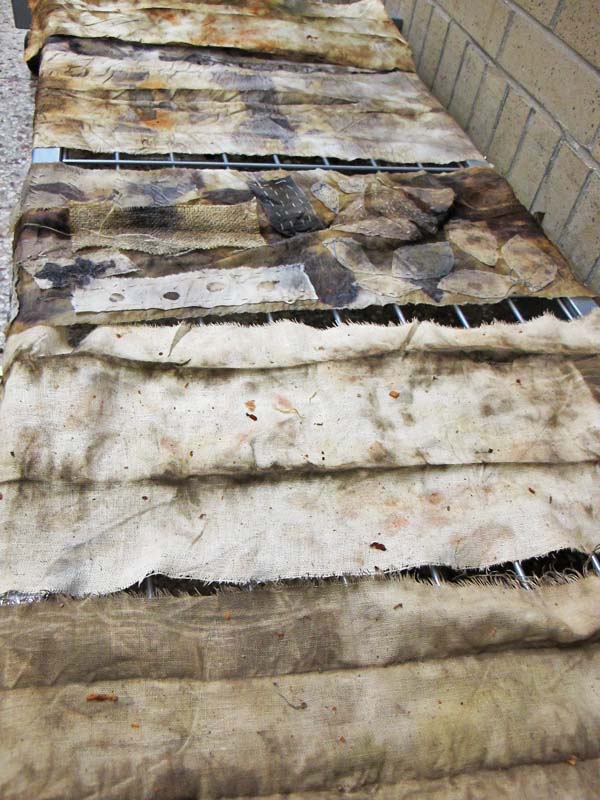 Jennifer Coyne Qudeen: Cleveland - India Flint workshop day 2