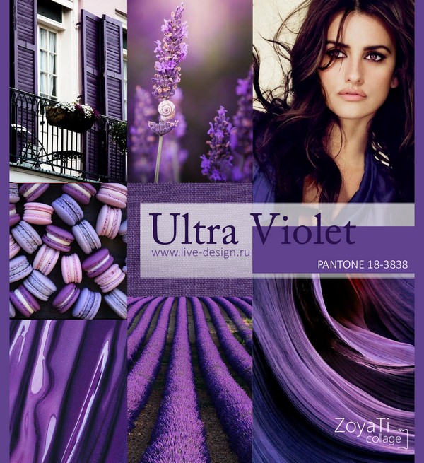 Color of year 2018 ULTRA VIOLET