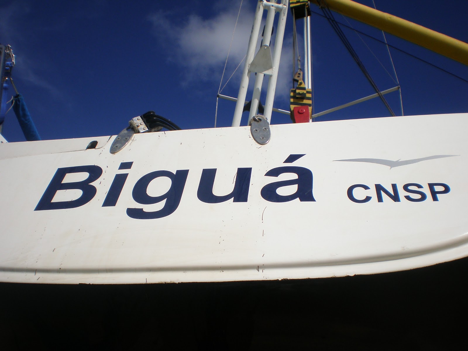 BIGUA YACHTING: Preparando el Bigua para el triunfo!!!!