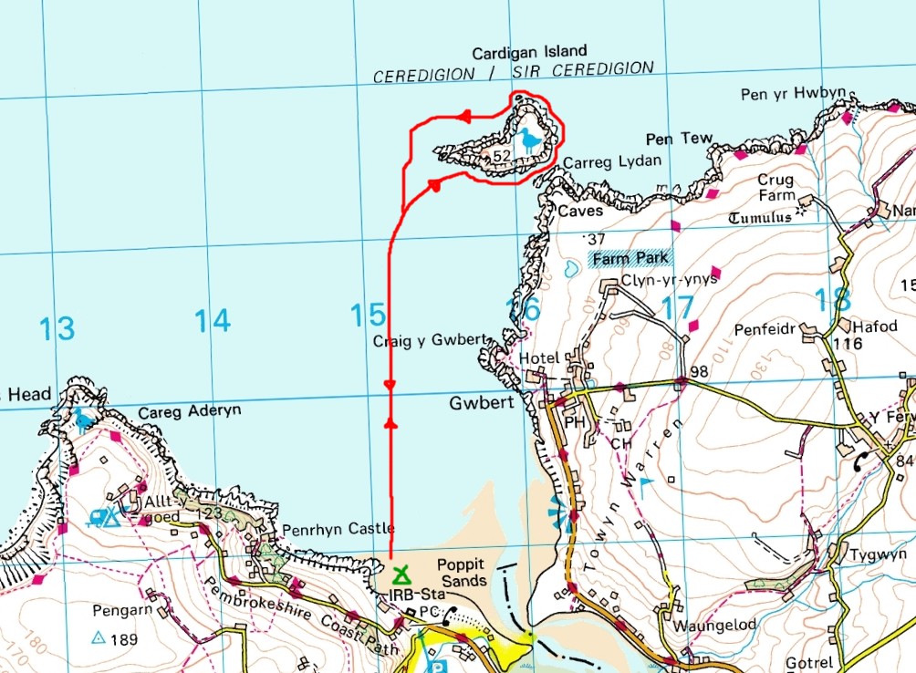 Stuart Yendle - Sea Kayak Adventures: Cardigan Island