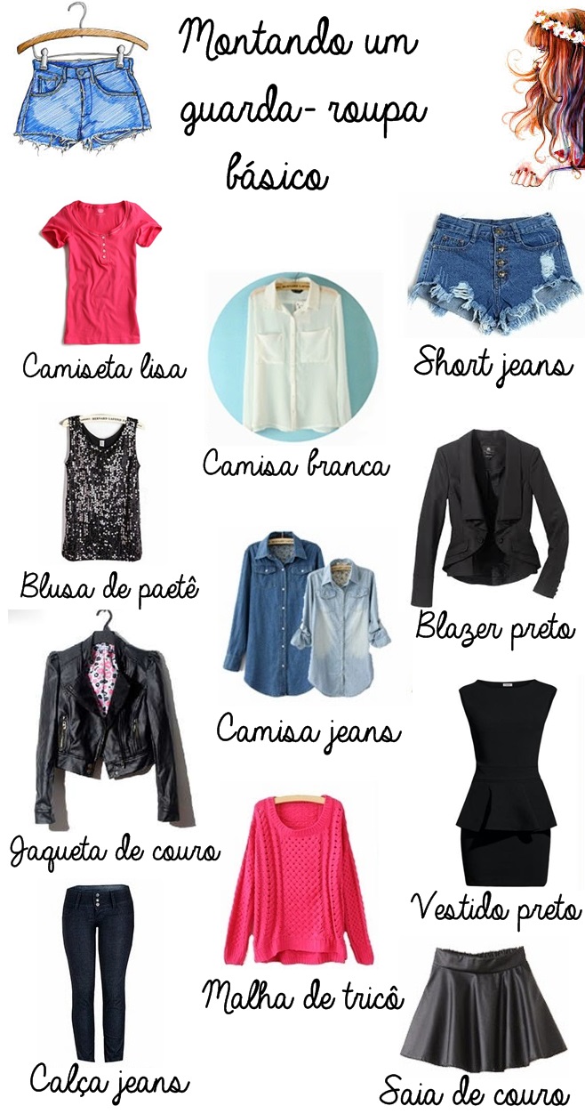 11 peças básicas que não podem faltar no seu guarda-roupa