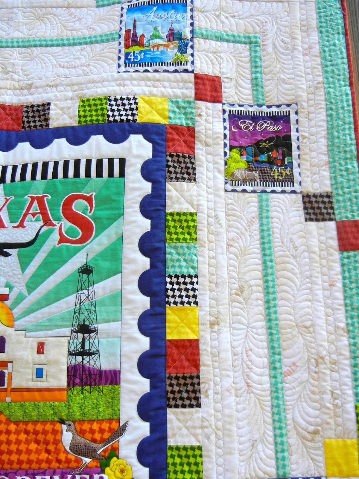 Bobbidink's Doings: Iconic Texas Quilt