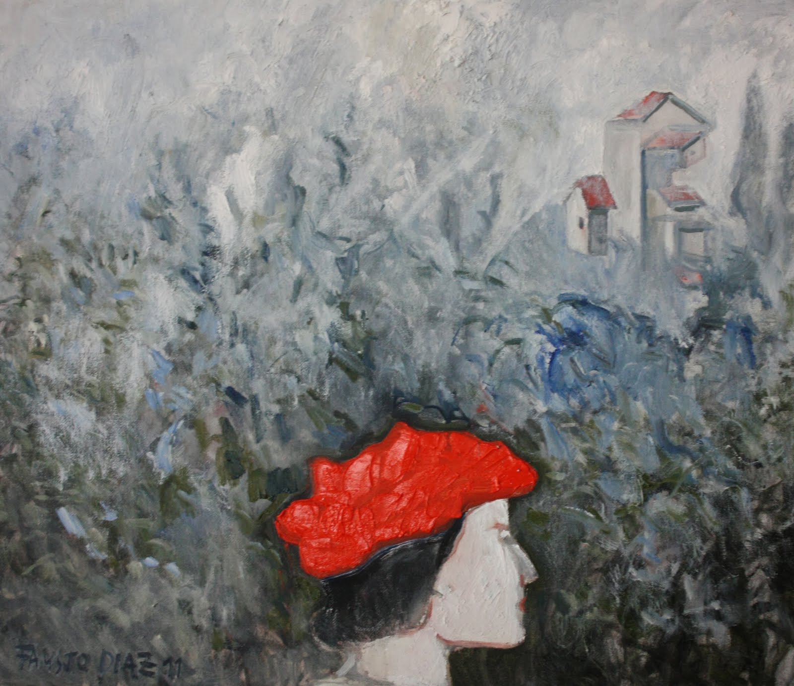 FAUSTO DIAZ LLORENTE_rocinante: serie Personaje del Sombrero_rojo. rntº