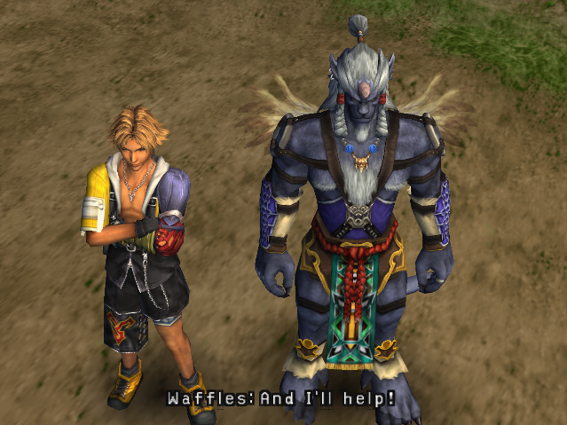 Let's Play Final Fantasy X: Part 11: Rides ze Shoopuf!!